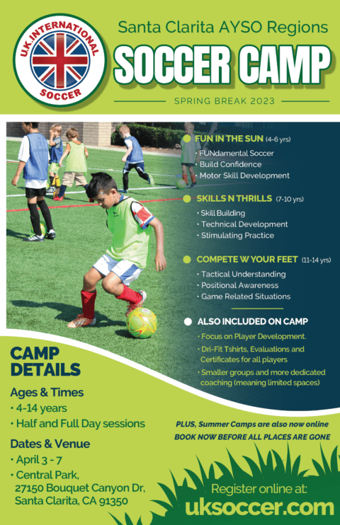 AYSO Region 678 | Newhall • Valencia • Stevenson Ranch